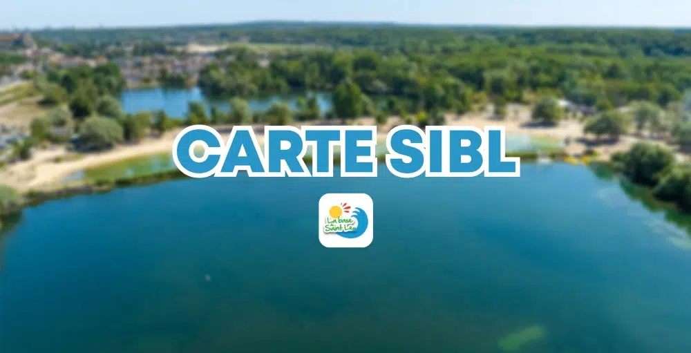 La carte SIBL | Base de loisirs de Saint-Leu d'Esserent